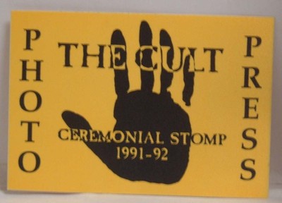 THE CULT - VINTAGE ORIGINAL TOUR CLOTH CONCERT BACKSTAGE PASS | eBay
