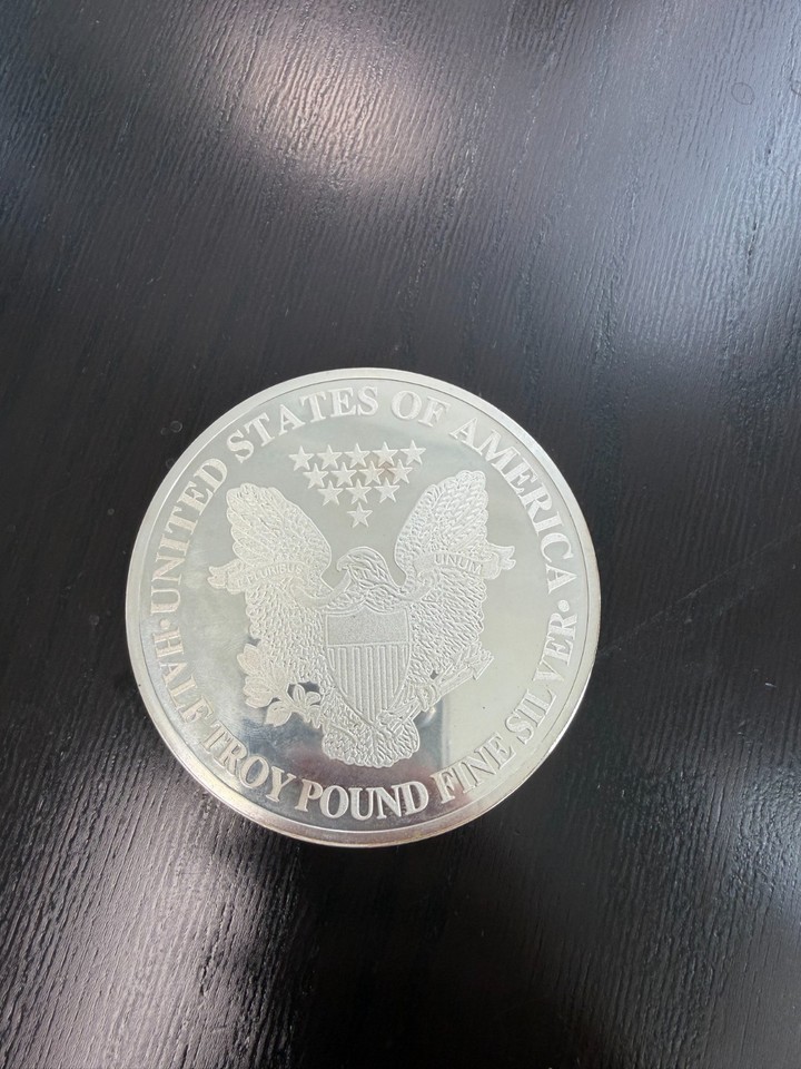 Half Troy Pound .999 Fine Silver Coin – Year 2000 | eBay