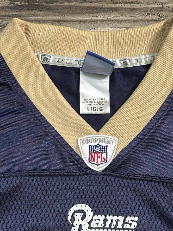 Vintage Torry Holt Jersey NFL St. Louis Rams Reebok Mens Large | eBay