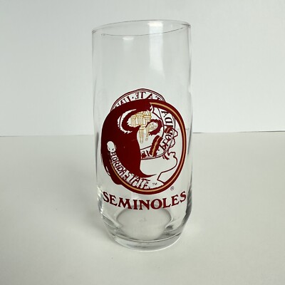 Vintage Florida State University Seminoles 6” Drinking Tumbler Libbey ...