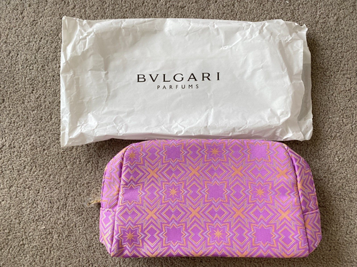 New Authentic Bvlgari Bulgari Cosmetic Bag Makeup Bag Storage Bag ...
