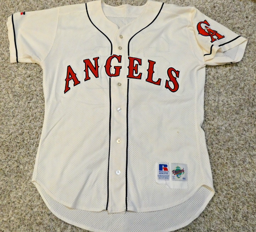 1990's - CALIFORNIA ANGELS - Arizona League - Game WORN / USED Jersey ...