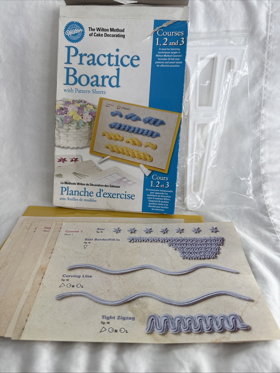 Cake Decorating Practice Chart 18 Pro Cake Decorating Piping Patterns