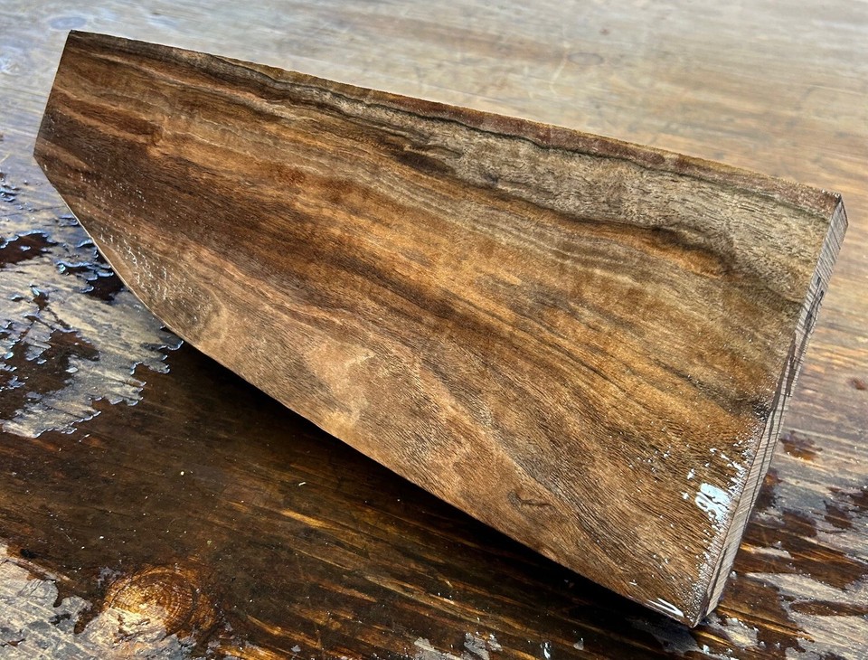 EXTREMELY QUILTED TIGER STRIPE Claro Walnut Gunstock Stock Blank ...