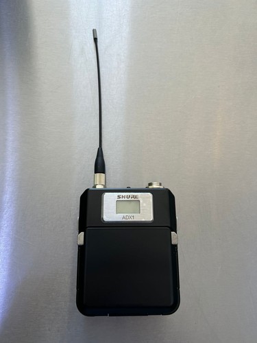 Shure Axient ADX1 Bodypack Wireless Transmitter G56 470 - 636 MHz ...