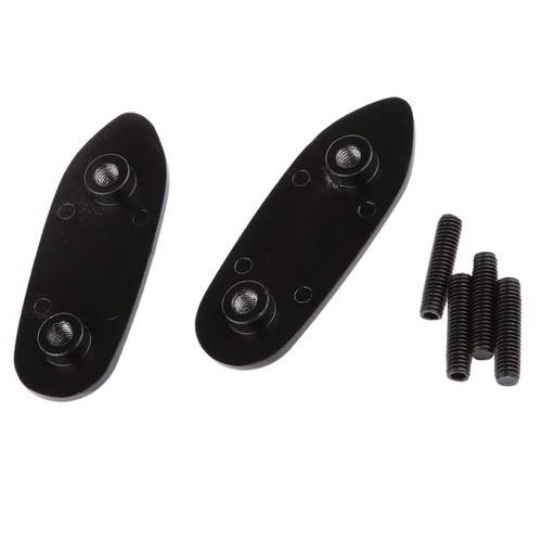 Black Motorcycle Mirror Block Off Base for 600 750 | eBay Australia