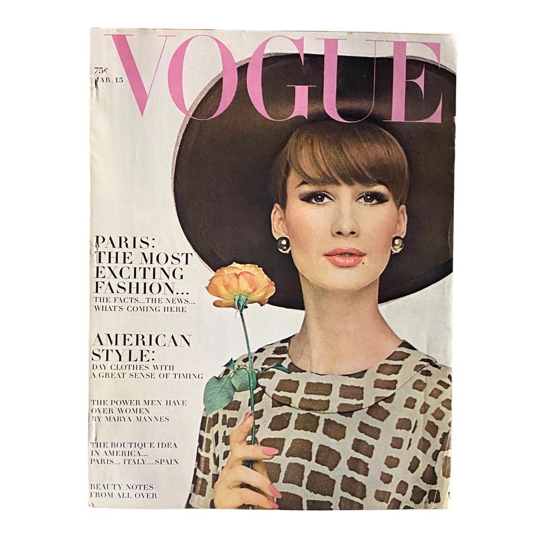 Brigitte Bauer Throughout The Years In Vogue Vogue Magazine Covers
