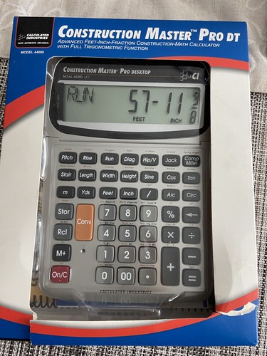 Calculated Industries 44080 Electronic Construction Master Pro Full ...