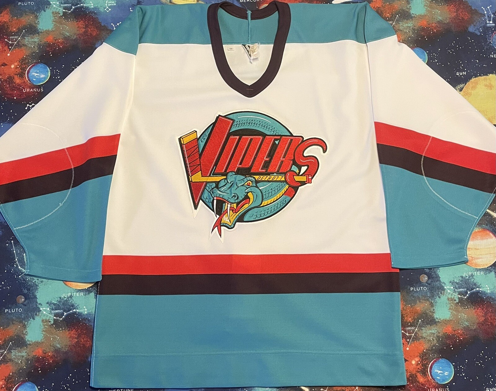Authentic Vintage Bauer IHL Detroit Vipers Hockey Jersey | eBay