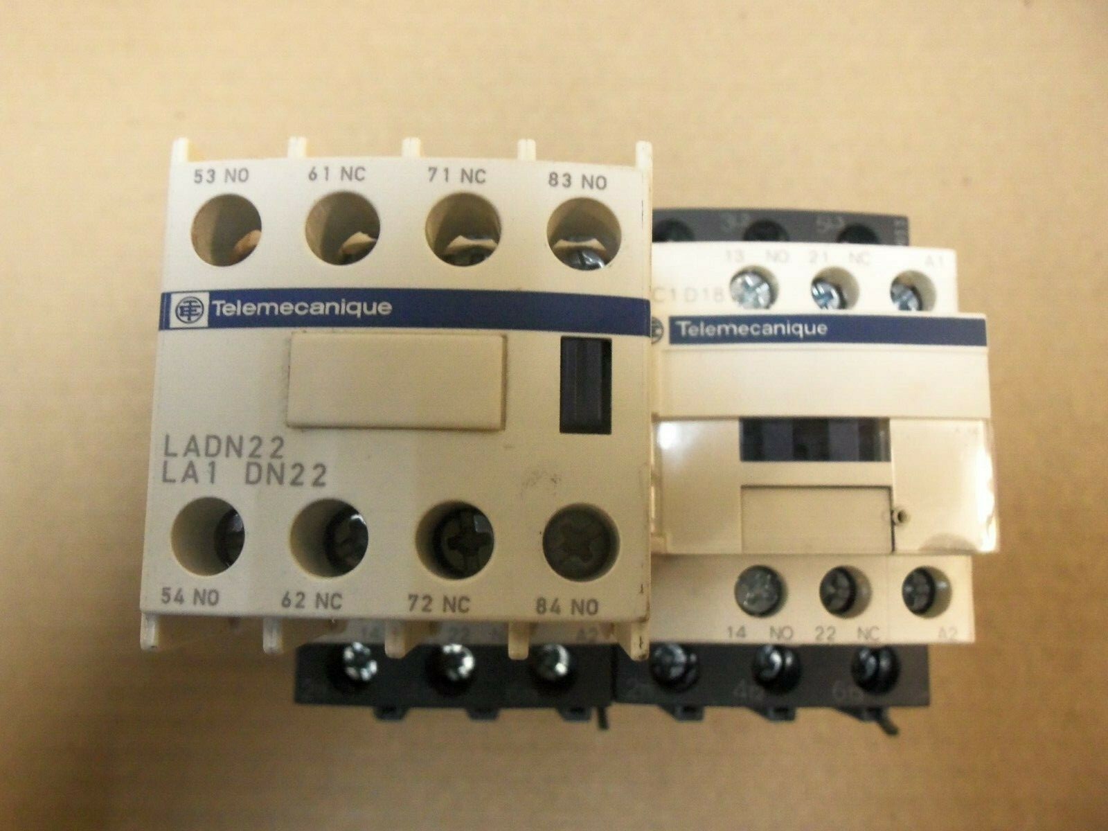 Telemecanique Contactor LADN22/ LC1D18 690V 32 Amp 15 HP | eBay