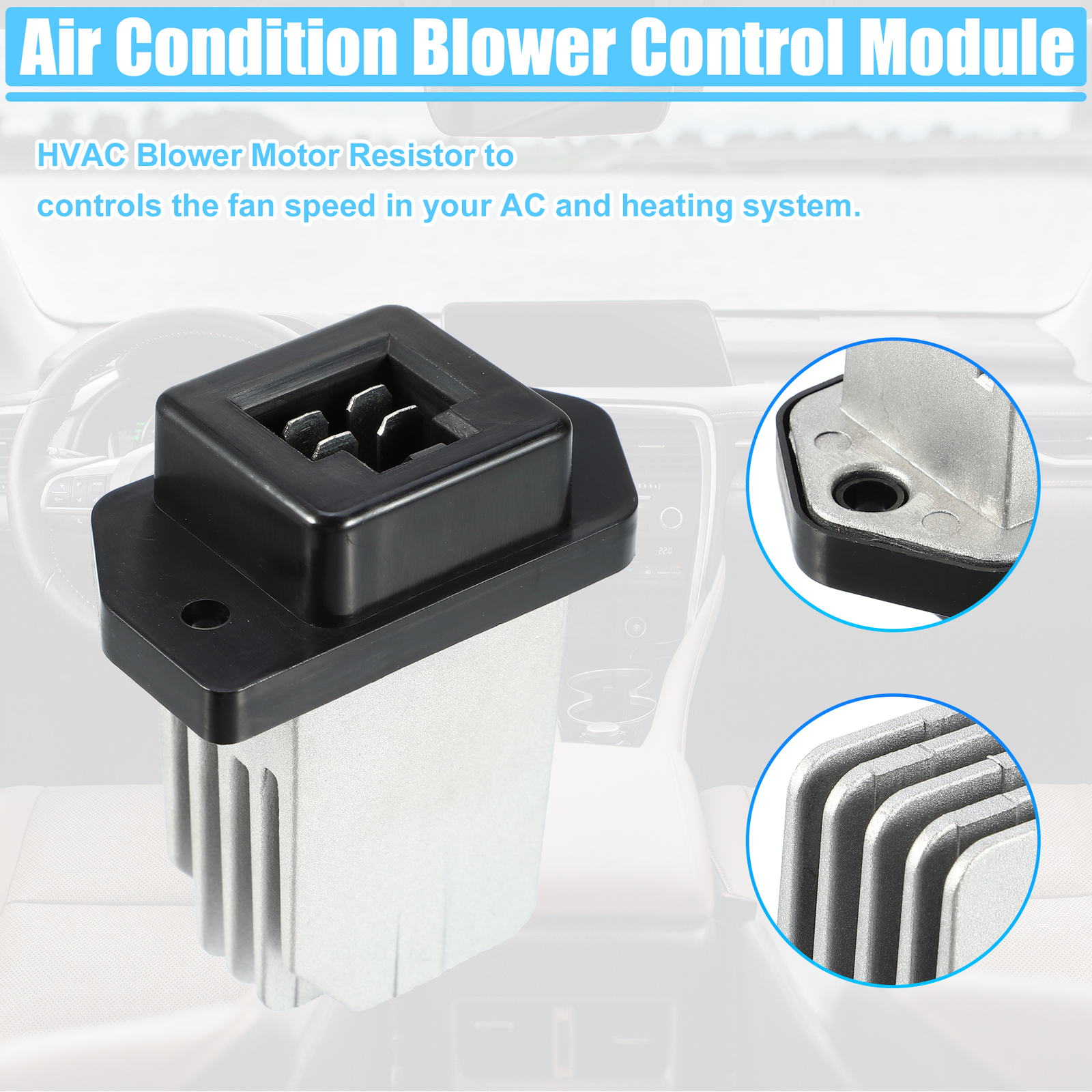 Pack of 1 For Mazda MX-5 Miata 2006-2015 HVAC Heater Blower Motor ...