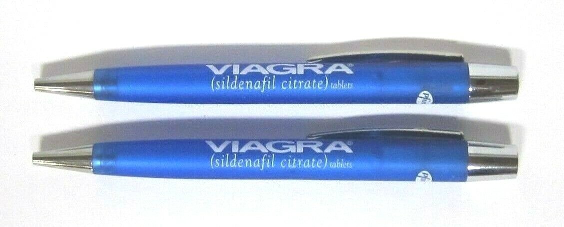 Drug Rep VIAGRA Collectible Pens x 2 RARE | eBay