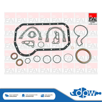 Fits VW Audi Ford Seat Skoda 1.7 D 1.9 TD TDi Crank Case Gasket Set DPW ...