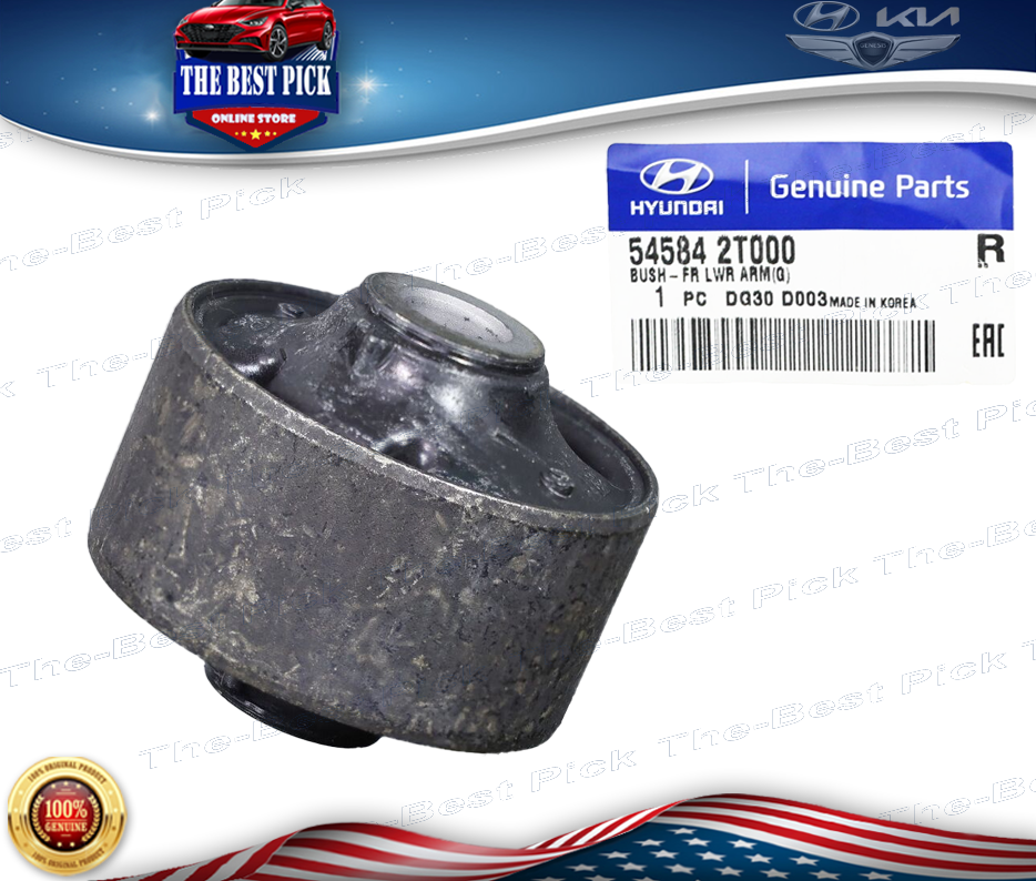 Genuine Front Lower Control Arm Bushing OEM for Hyundai & KIA ...