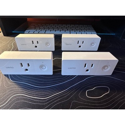 Wemo Mini F7C063 Smart Plug - Lot of 4 | eBay