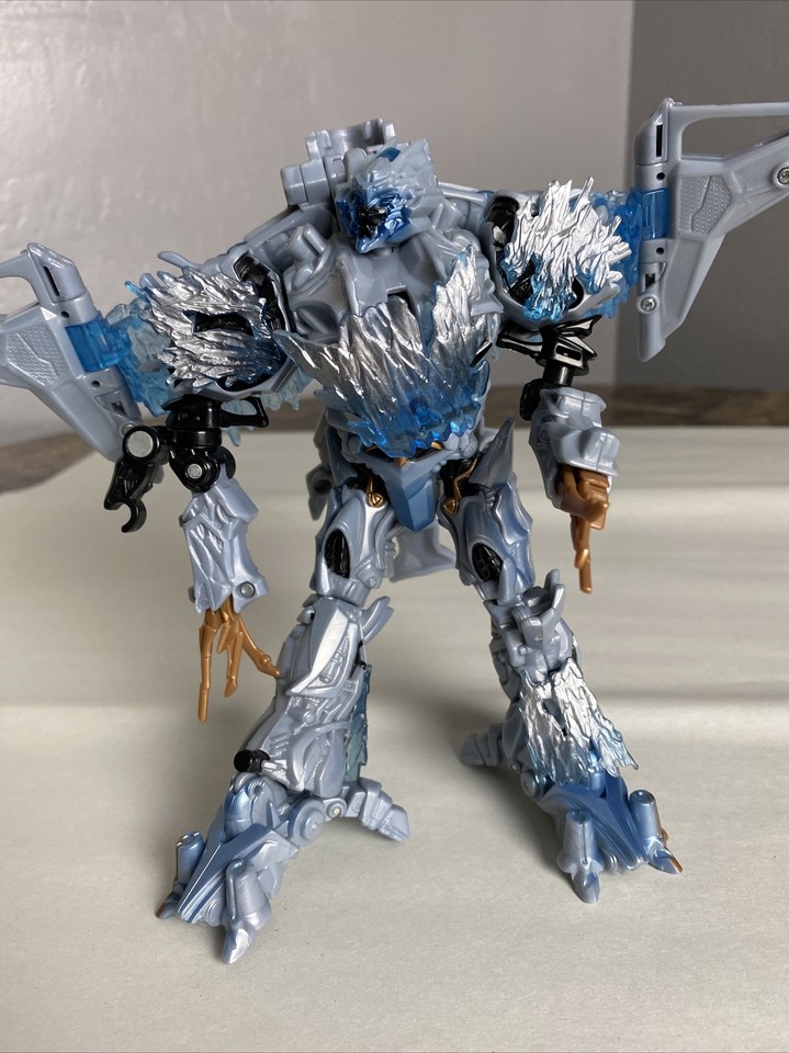 Hasbro Transformers 2007 Movie Voyager Class Icy Megatron Ice Figure | eBay