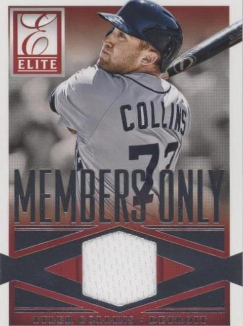 2015 Panini Elite - Members only Materials Tyler Collins #6 (MEM, RC ...