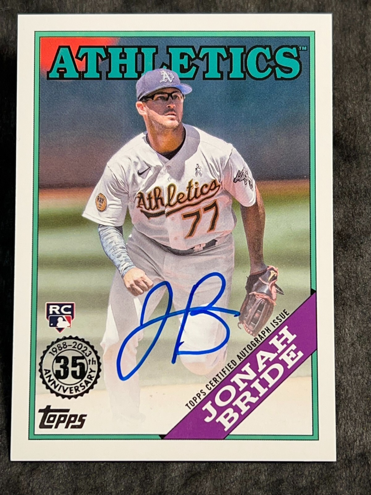 2023 Topps 35th Anniversary ROOKIE AUTO Jonah Bride, item 2 | eBay