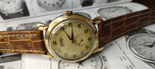 VINTAGE WATCH HELOISA Calatrava CRAB LEGS VENUS Cal 180 RARE COLECTION ...