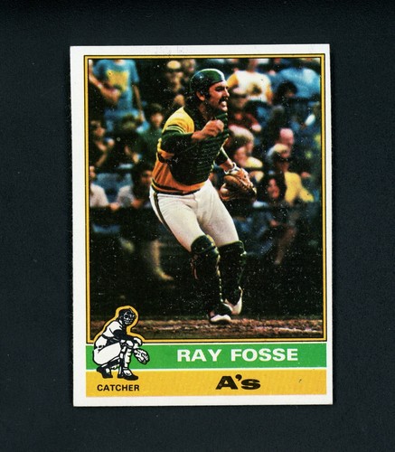 Ray Fosse 1976 Topps - Oakland A's #554 NM-MT | eBay