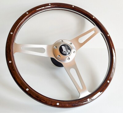 Steering Wheel fits For TRIUMPH Wood Classic Spitfire MK IV 4 1500 TR7 ...