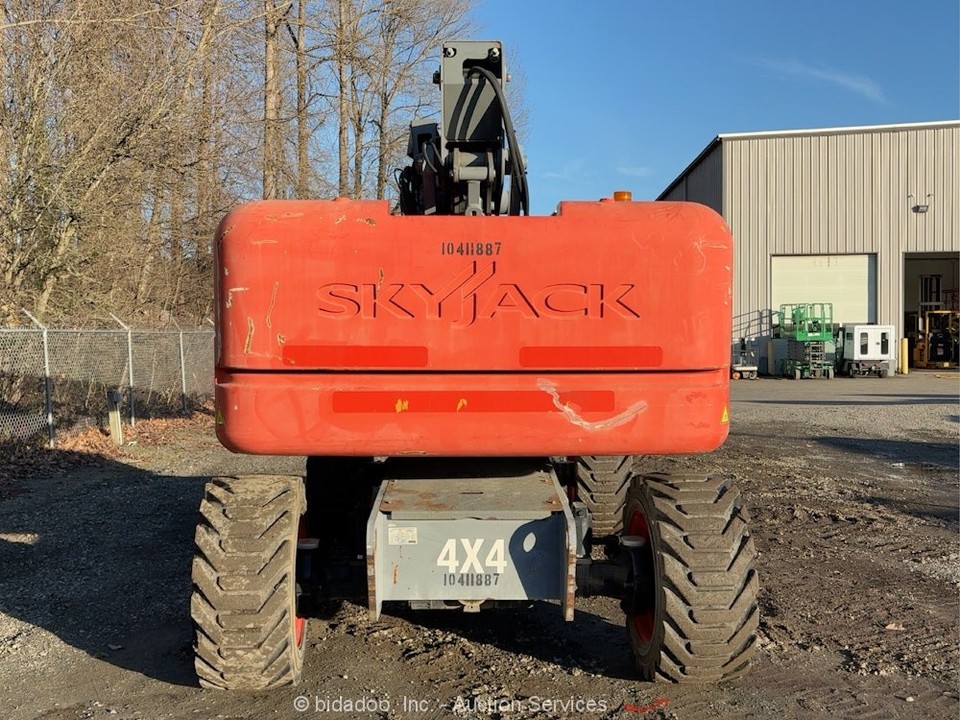 2015 Skyjack SJ86T 86' 4WD Diesel Telescopic Boom Lift Aerial Manlift ...