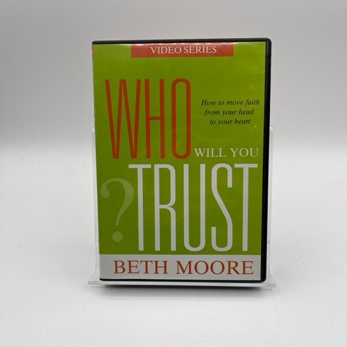Who Will You Trust DVD 5 Session Series Beth Moore Bible Teaching | eBay