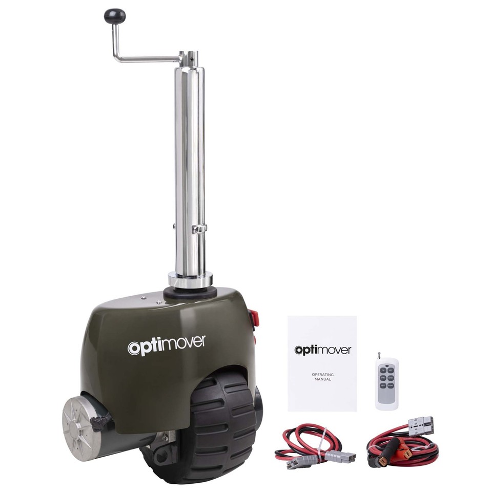 OPTITEC V3 WIRELESS REMOTE CONTROLLED JOCKEY WHEEL MOVER ACCESSORIESS ...