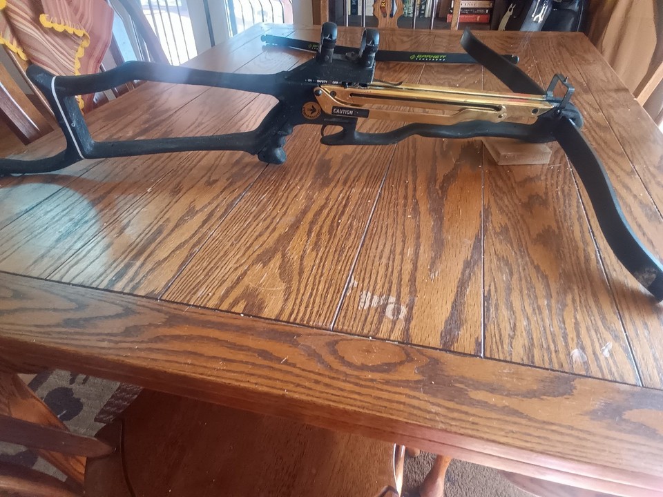 Rare Barnett commando crossbow 175 lb w/ extra prod as seen in James ...