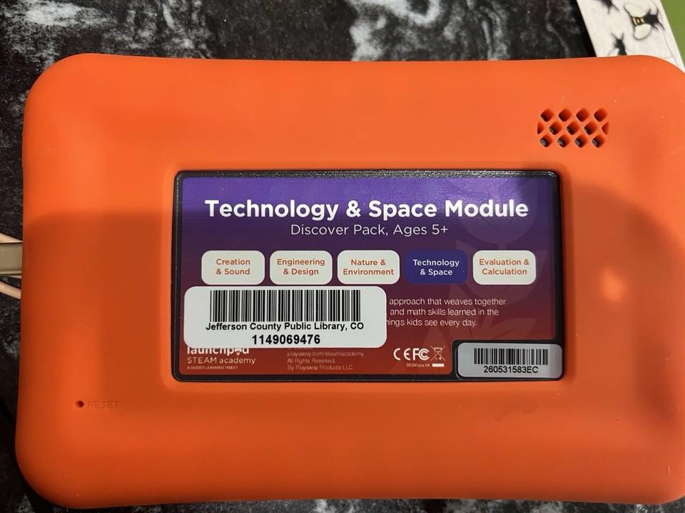 Playaway Launchpad w/ Case WORKS Learning Tablet Technology & Space 5+ Yrs | eBay