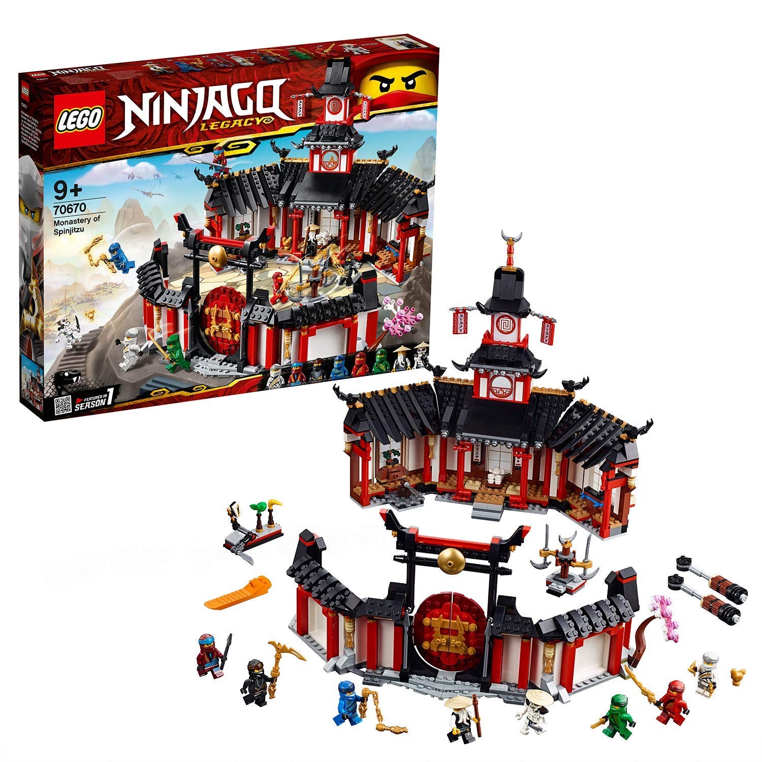 LEGO NINJAGO: Monastery of Spinjitzu (70670) for sale online | eBay UK