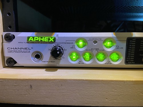 Aphex Channel Master Audio Pre Amp and Input Processor | eBay