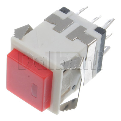 2pcs KD2-21 Square LED Push Button Micro Switch 3A 250V Red 8 Pin | eBay
