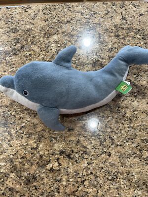 Wild Republic Dolphin Plush Stuffed Animal Realistic 14" Long | eBay
