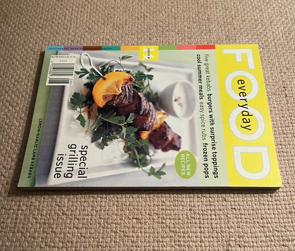 July/August 2004 Martha Stewart Everyday Food Magazine Issue 14 SUMMER ...