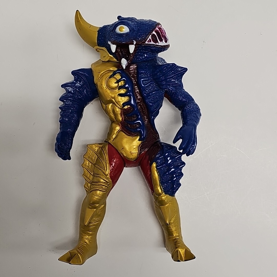 Goo Fish Power Rangers Villain Monster Bandai 1993 Blue & Gold 7” | eBay