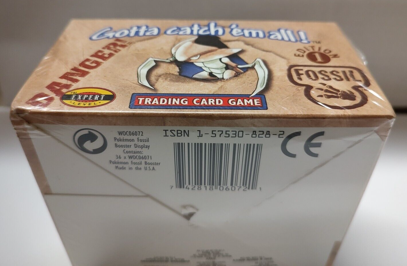 Wizards of the Coast Pokemon 1st Edition Fossil Booster Box for sale ...