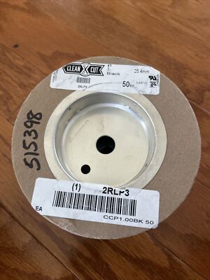 TECHFLEX CCP1.00BK Braided Sleeving,1.000 In.,50 ft.,Black 2RLP3 | eBay