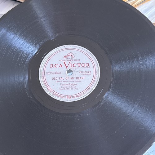 1928 COUNTRY Jimmie Rodgers 78 rpm RCA VICTOR Old Pal Of My Heart V+ | eBay