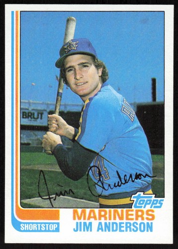 1982 Topps #497 Jim Anderson | eBay