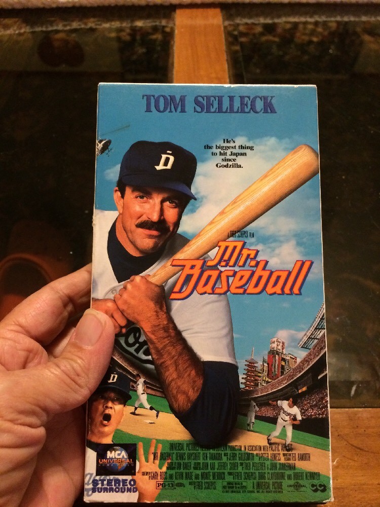 Mr. Baseball (VHS, 1993) Tom Selleck VHS.shop.Com PreOwned 96898123136 ...