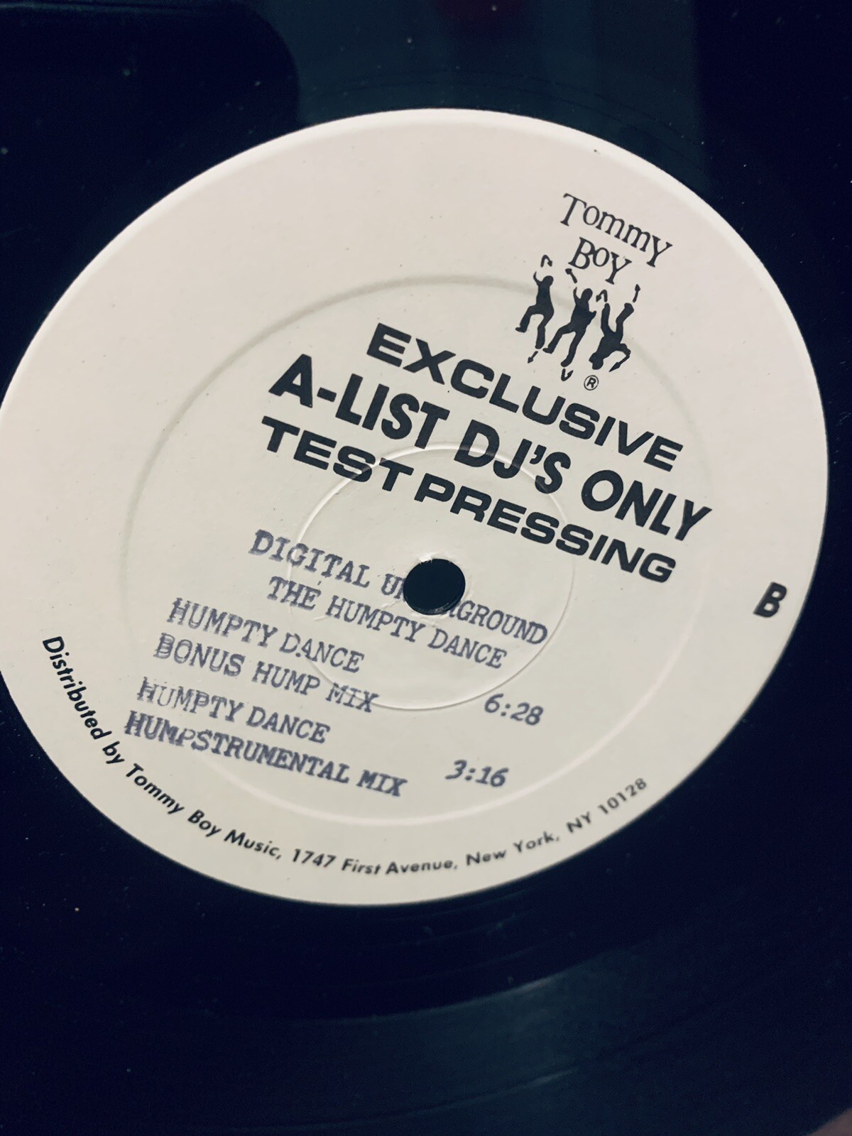 RARE TEST PRESS! DIGITAL UNDERGROUND - The Humpty Dance - 1989 12 ...