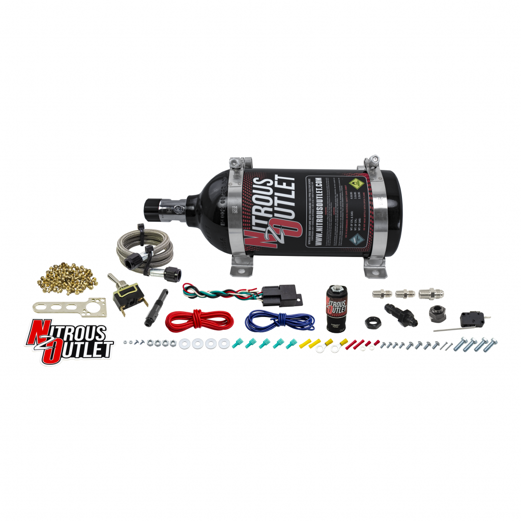 50-10001-2.5 Nitrous Outlet Powersports EFI Single Cylinder Dry Nitrous ...