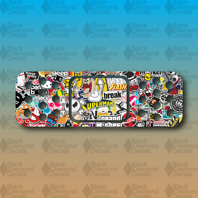 Band Aid Sticker Bomb Dent Cover Funny 12" Euro Custom Vinyl Decal ...