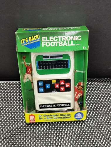 Retro Handheld Football Electronic Game New Sealed Basic Fun 2016 | eBay