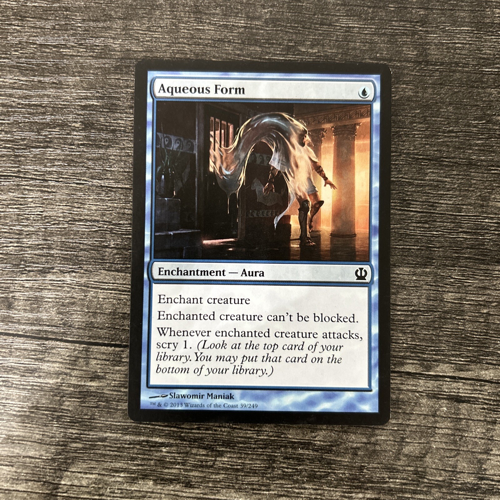 MTG Aqueous Form Theros 39/249 Regular Common for sale online | eBay