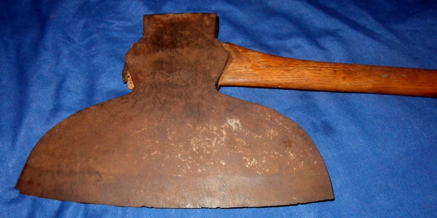 Vintage W Hunt Douglas Axe Mfg. Co. Broad Axe Timber Hewing Framing ...