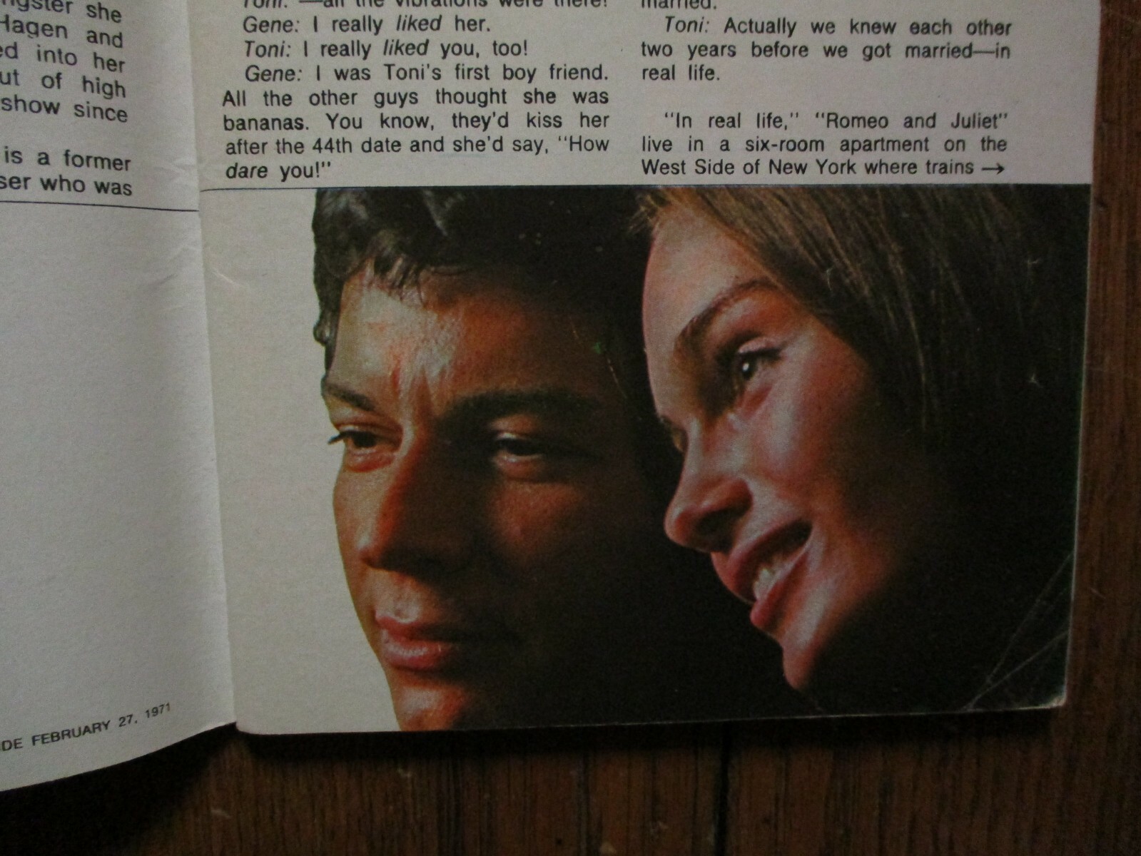 Feb-1971 TV Guide Magaz(THE SENATOR/HAL HOLBROOK/SHARON ACKER/TONI BULL ...