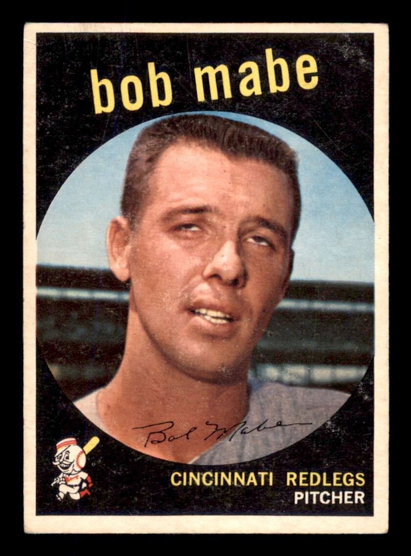 1959 Topps Baseball #356 Bob Mabe VG *e1 | eBay
