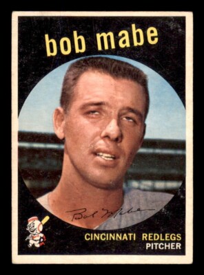 1959 Topps Baseball #356 Bob Mabe VG *e1 | eBay